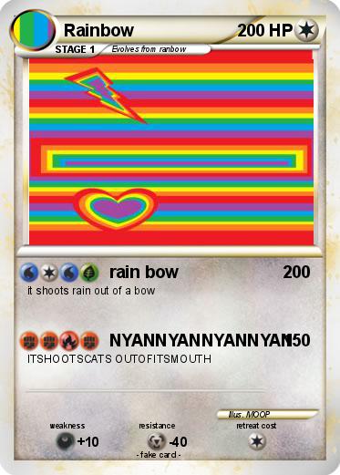 Pokémon Rainbow 2515 2515 - rain bow - My Pokemon Card