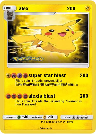 Pokémon alex 2451 2451 - super star blast - My Pokemon Card