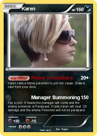 Pokémon Karen 130 130 - Power in numbers - My Pokemon Card