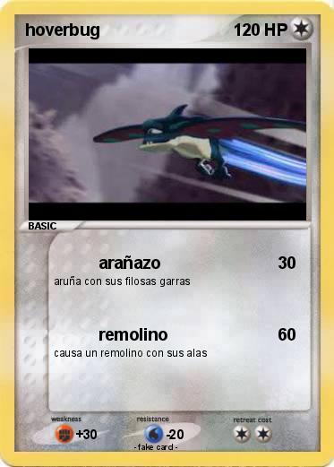 Pokémon hoverbug 4 4 - arañazo - My Pokemon Card
