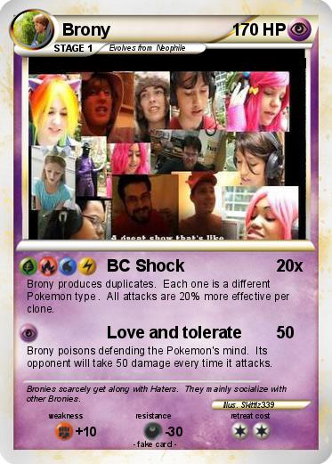 Pokémon Brony 23 23 - BC Shock - My Pokemon Card