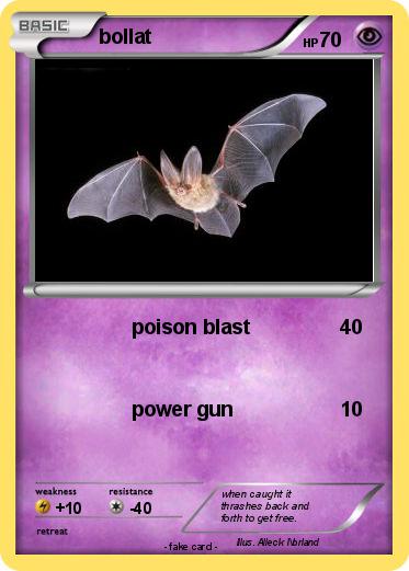 Pokémon bollat - poison blast - My Pokemon Card