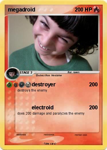 Pokémon megadroid 1 1 - destroyer - My Pokemon Card