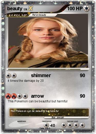 Pokémon beauty 40 40 - shimmer - My Pokemon Card