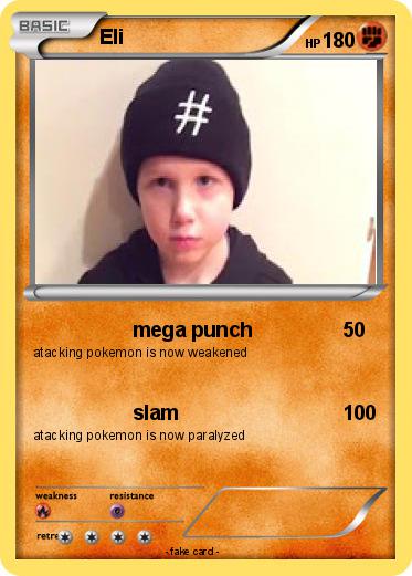 Pokémon Eli 328 328 - mega punch - My Pokemon Card