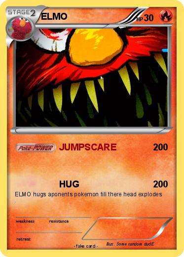 Pokémon ELMO 1236 1236 - JUMPSCARE - My Pokemon Card