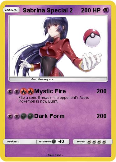 Pokémon Sabrina Special 2 2 - Mystic Fire - My Pokemon Card