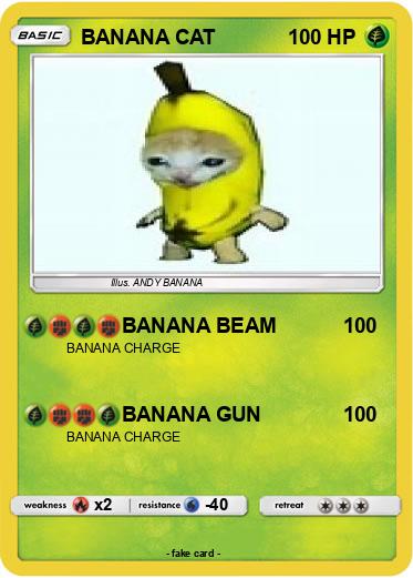 Pokémon BANANA CAT 35 35 - BANANA BEAM - My Pokemon Card
