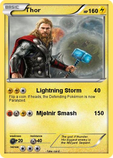 Pokémon Thor 805 805 - Lightning Storm - My Pokemon Card