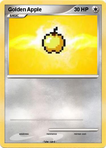 Pokémon Golden Apple 4 4 - My Pokemon Card