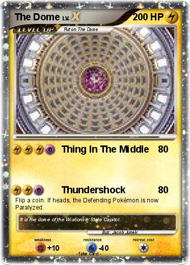 Pokémon The Dome - Thing In The Middle - My Pokemon Card