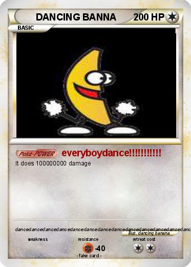 Pokémon DANCING BANNA - everyboydance!!!!!!!!!!! - My Pokemon Card