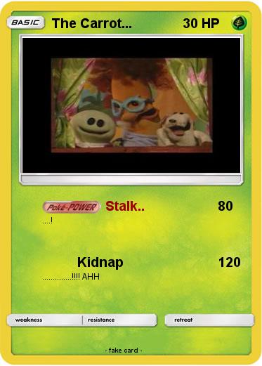 Pokémon The Carrot - Stalk.. - My Pokemon Card