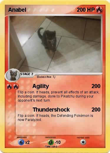 Pokémon Anabel 2 2 - Agility - My Pokemon Card