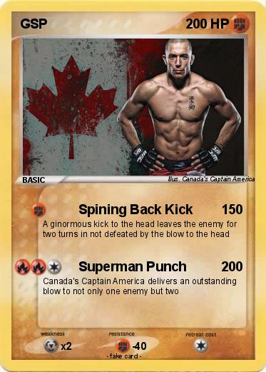 Pokémon GSP 7 7 - Spining Back Kick - My Pokemon Card