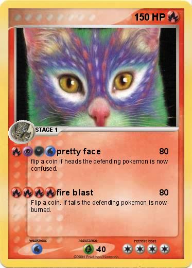 Pokémon 1 48 48 - pretty face - My Pokemon Card