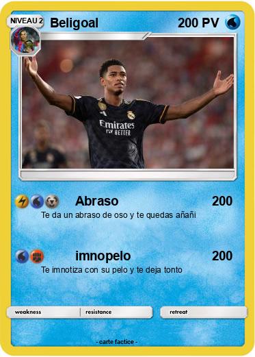 Pokémon Beligoal - Abraso - Ma carte Pokémon