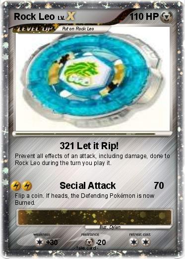 Pokémon Rock Leo 2 2 - 321 Let it Rip! - My Pokemon Card