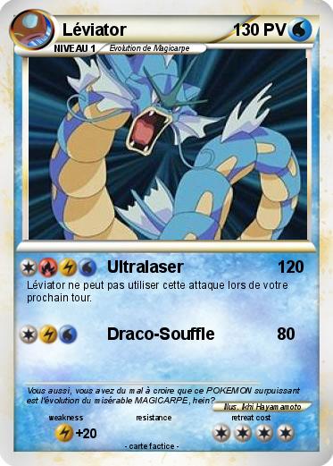 Pokémon Leviator 449 449 - Ultralaser - Ma carte Pokémon