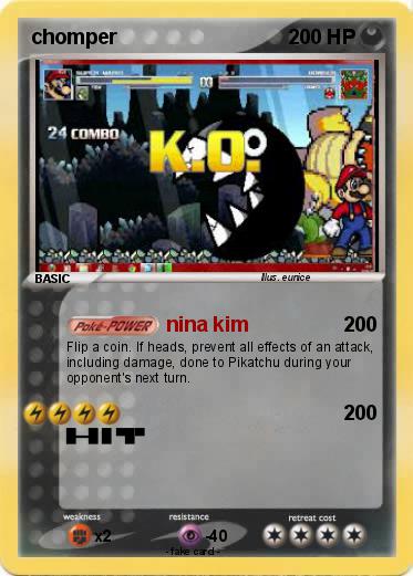 Pokémon chomper 151 151 - nina kim - My Pokemon Card