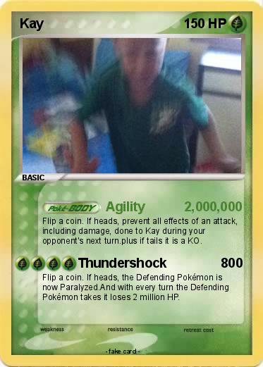 Pokémon Kay 40 40 - Agility 2,000,000 - My Pokemon Card