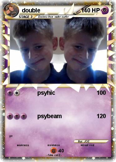 Pokémon double 972 972 - psyhic - My Pokemon Card
