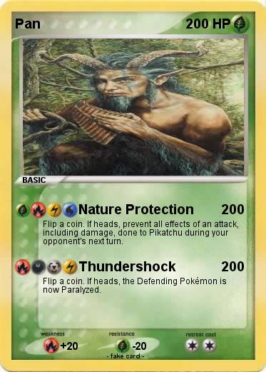 Pokémon Pan 227 227 - Nature Protection - My Pokemon Card