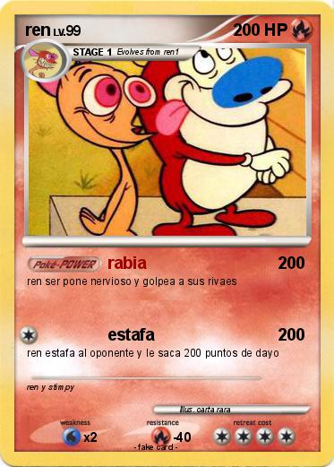 Pokémon ren 68 68 - rabia - My Pokemon Card