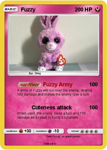 Pokémon Fuzzy 196 196 - Fuzzy Army - My Pokemon Card