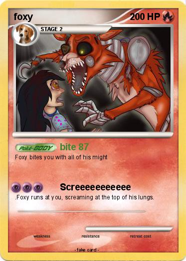 Pokémon foxy 754 754 - bite 87 - My Pokemon Card