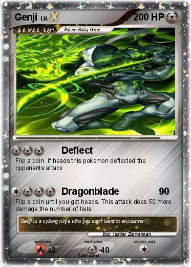 Pokémon Genji 70 70 - Deflect - My Pokemon Card