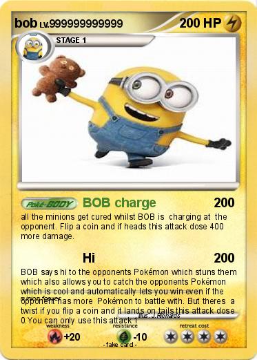 Pokémon bob 4978 4978 - BOB charge - My Pokemon Card
