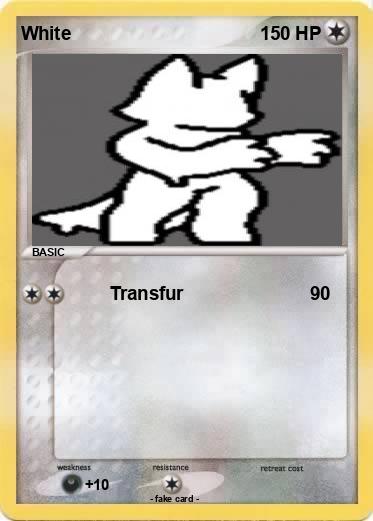 Pokémon White 3091 3091 - Transfur - My Pokemon Card