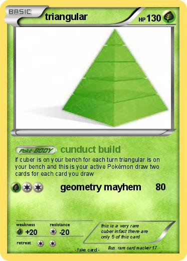 Pokémon triangular - cunduct build - My Pokemon Card