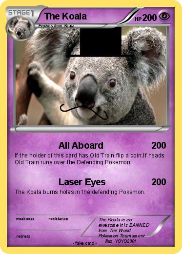 Pokémon The Koala 5 5 - All Aboard - My Pokemon Card