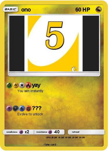 Pokémon ono 6 6 - yay - My Pokemon Card