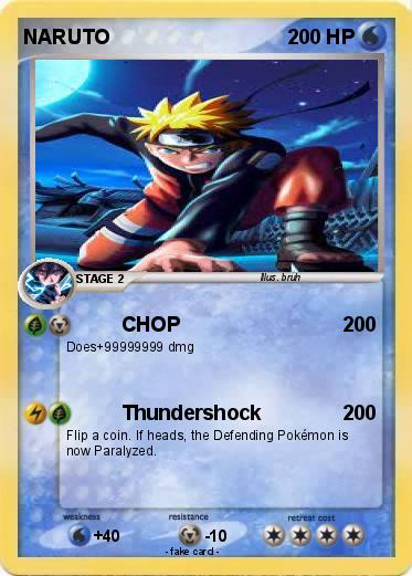 Pokémon NARUTO 9773 9773 - CHOP - My Pokemon Card
