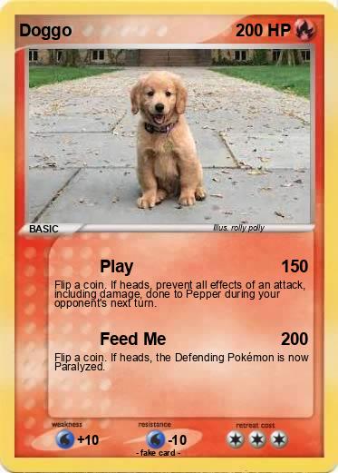 Pokémon Doggo 216 216 - Play - My Pokemon Card