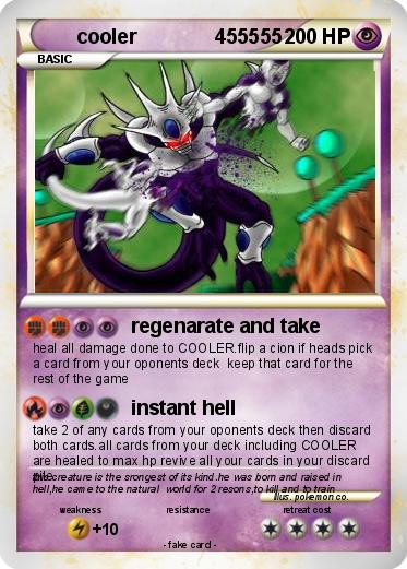 Pokémon cooler 455555 455555 - regenarate and take - My Pokemon Card