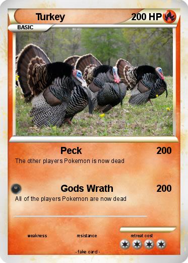 Pokémon Turkey 60 60 - Peck - My Pokemon Card