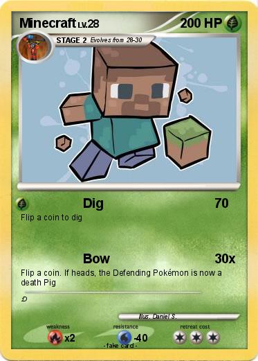 Pokémon Minecraft 27 27 - Dig - My Pokemon Card