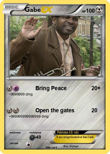 Pokémon Gabe 547 547 - Bring Peace - My Pokemon Card