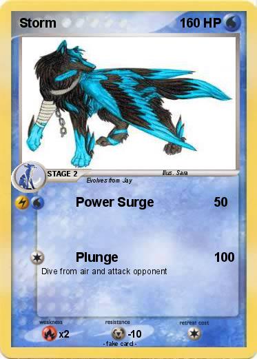 Pokémon Storm 1111 1111 - Power Surge - My Pokemon Card