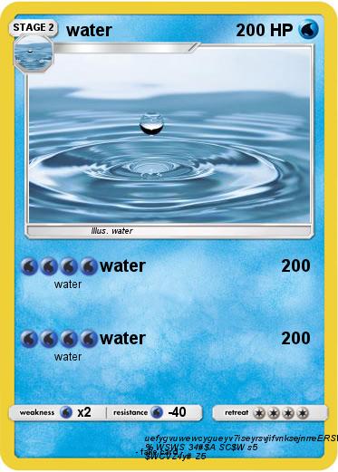 Pokémon water 3455 3455 - water - My Pokemon Card