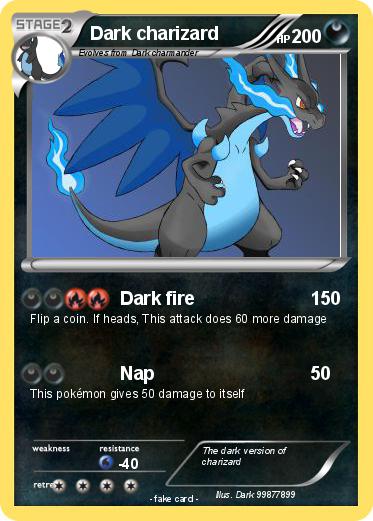 Pokémon Dark charizard 763 763 - Dark fire - My Pokemon Card