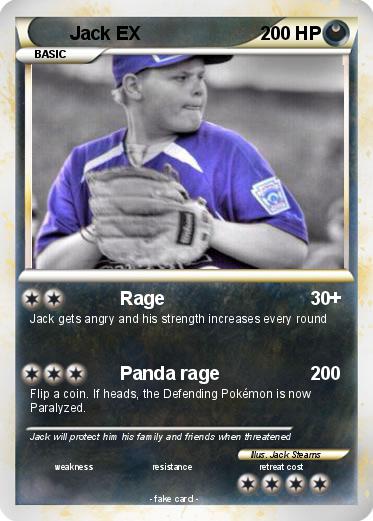 Pokémon Jack EX 17 17 - Rage - My Pokemon Card