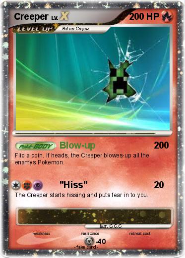 Pokémon Creeper 5409 5409 - Blow-up - My Pokemon Card