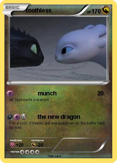 Pokémon toothless 770 770 - munch - My Pokemon Card