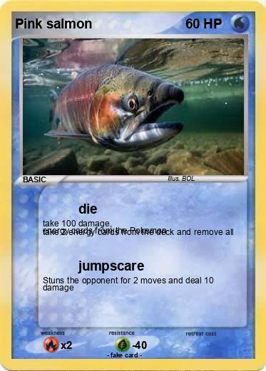 Pokémon Pink salmon - die - My Pokemon Card