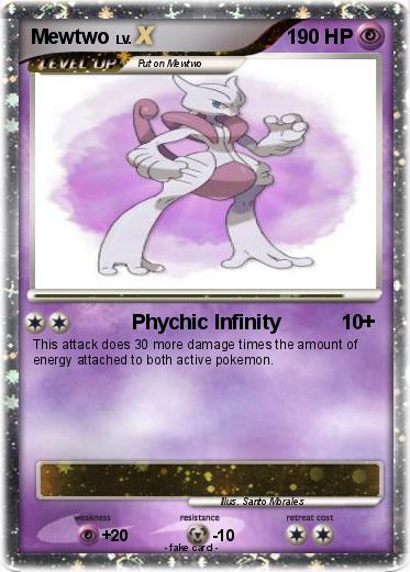 Pokémon Mewtwo 7831 7831 - Phychic Infinity - My Pokemon Card
